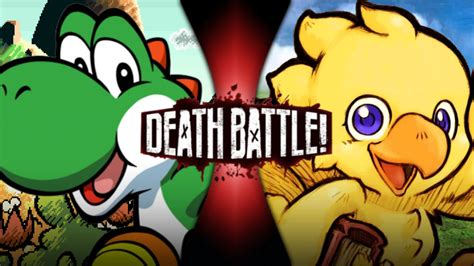 Yoshi Vs Chocobo By Inklingmain On Deviantart