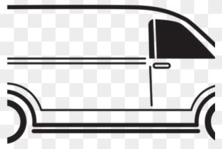 Vans Clipart Black And White Van Clip Art Png Download Full Size