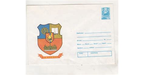 Bnk Ip Craiova Stema Necirculat 1980 Arhiva Okazii Ro