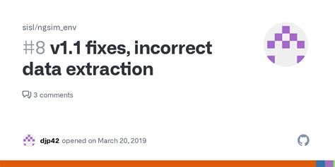 V11 Fixes Incorrect Data Extraction · Issue 8 · Sislngsimenv · Github