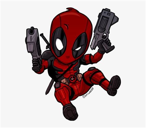 Deadpool Chibi Deadpool Drawing Deadpool Fan Art
