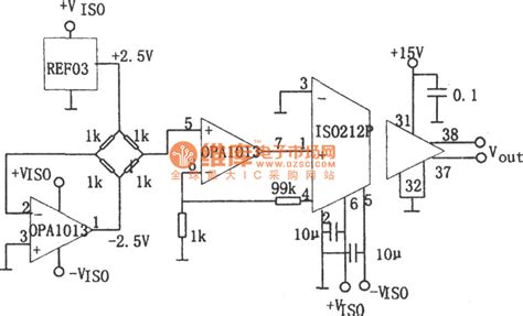 Electric Bridge Sensing Isolated Amplifier Circuit Diagram Amplifier Circuit Circuit Diagram