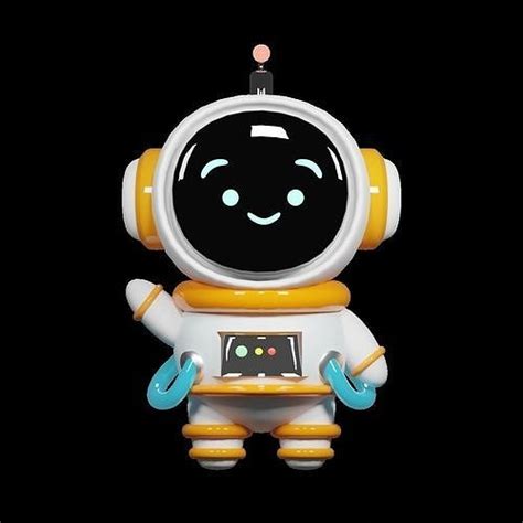 Cute Spaceman 3d Model 3d Printable Cgtrader