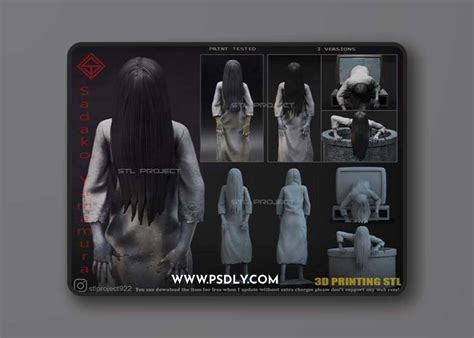 Sadako 3d Print Model