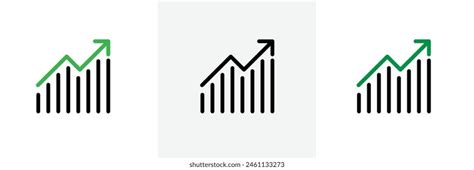 29798 Upward Trend Icon Stock Vectors And Vector Art Shutterstock