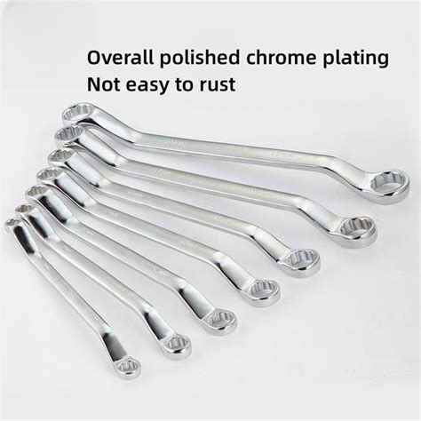 45 Steel Multi Specification Spanner Polished Chrome Plating Mirror