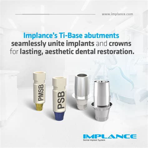 Implances Ti Base Abutment System For Dental Restorations Ags
