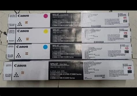 Canon Npg 67 Toner Cartridge Set Npg 67 Canon Npg 67 At Rs 12600