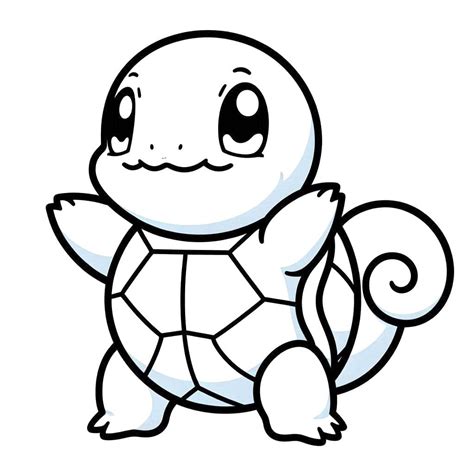 Squirtle Fargelegging Fargeleggingcom