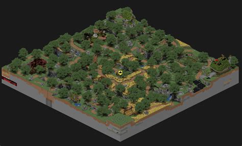 Isometric View Of 16x16 Chunks Map Im Working On R Minecraftbuilds