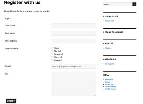 Wordpress Registration Form Required Fields Complete Guide