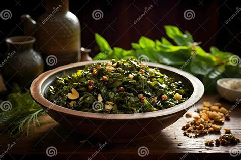 Laphet Thoke Myanmar Fermented Tea Leaf Salad Often Mixed With