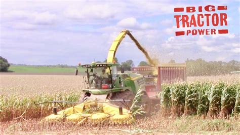 Corn Chopping Time Forage Harvesters And More Forage Harvesters Youtube