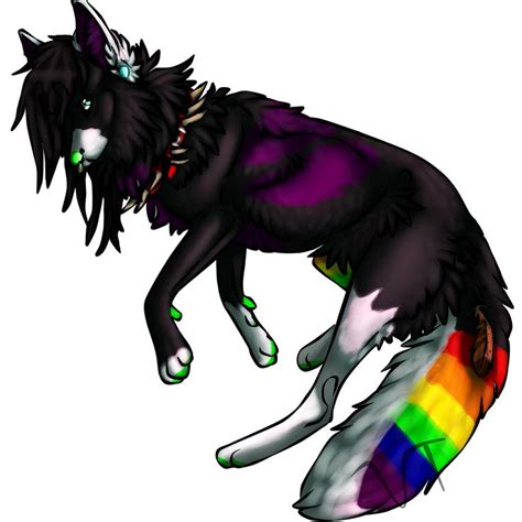 Rainbow Foxy By Electrical Volttail On Deviantart Rainbow Foxy