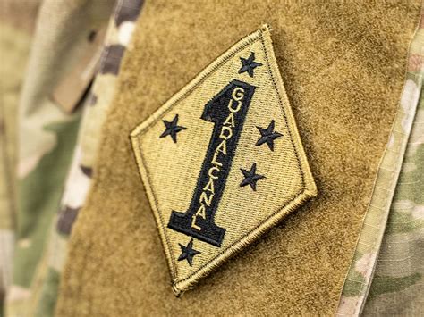 1st Marine Division Patch Ocp With Velcro