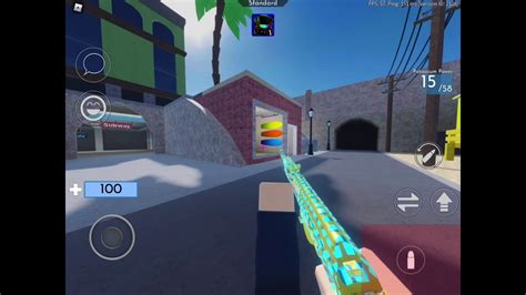 Potassium Power Gun Test Roblox Arsenal Youtube