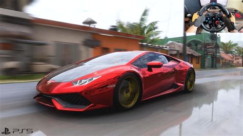 Lamborghini Huracan Forza Horizon 5 Ps5 G29 Youtube
