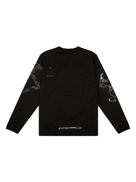 Stone Island Футболка с Графичным Принтом - Farfetch