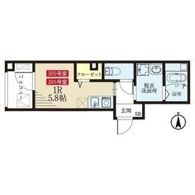 アイミング森下 号室（菊川駅2階1r）の賃貸物件（賃貸マンション）【ハウスコム】