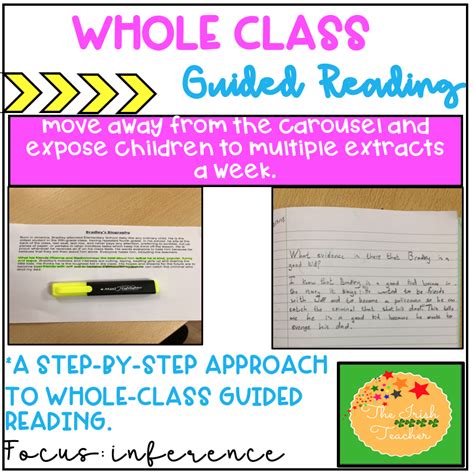 Whole Class Guided Reading Lesson Plan Lesson Plans