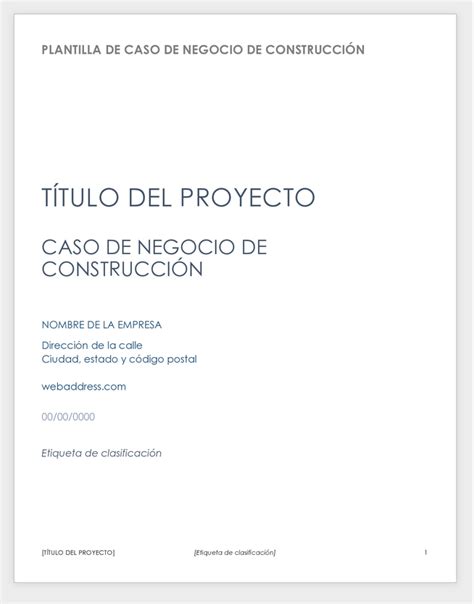 Plantillas De Casos De Negocios Gratis Smartsheet
