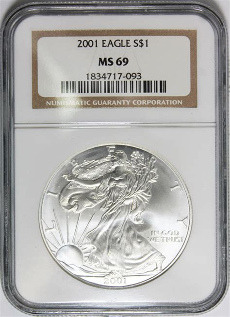 2001 Silver Eagle Value Sae Bullion Coin Price Guide Coin Helpu