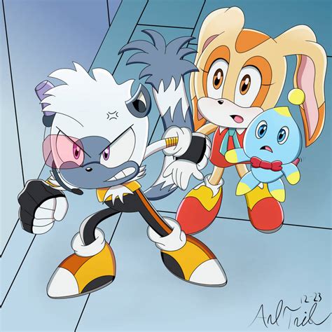 Commission Sonic X Redraw Tangle And Cream By Andtails1 On Deviantart