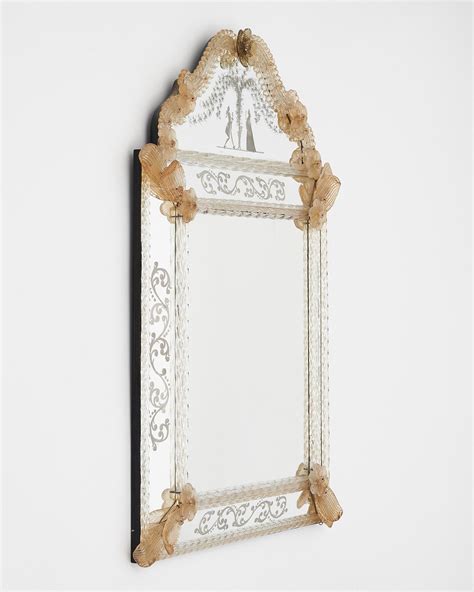 Antique Venetian Glass Mirror For Sale At 1stdibs