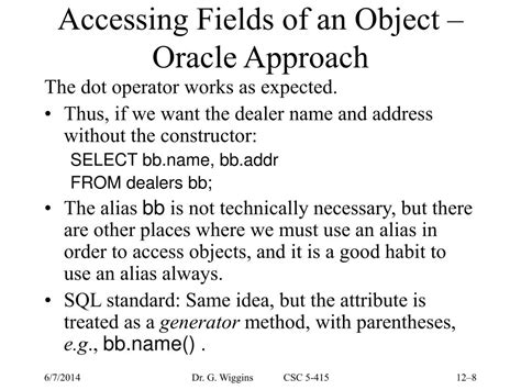 Ppt Object Relational Systems Powerpoint Presentation Free Download