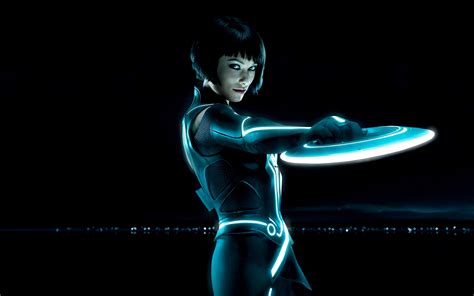 Movies Tron Legacy Quorra Darkness Muscle Screenshot Computer Hd