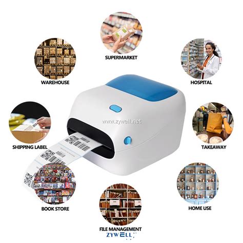 Zywell Quality Label Printer 4 Inch Cost