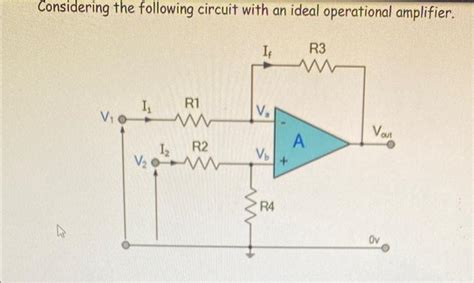 Considering The Following Circuit With An Ideal Chegg