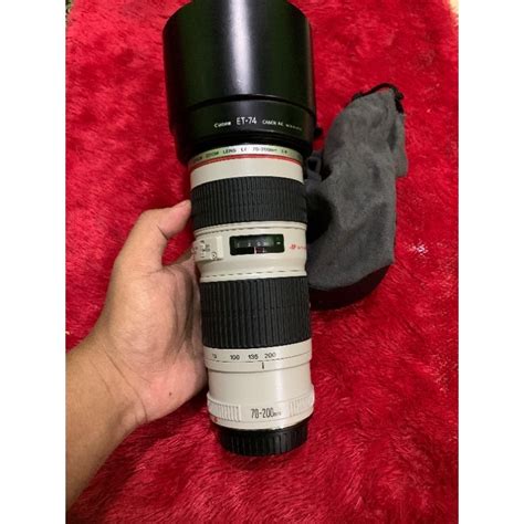 Jual Lensa Canon 70 200mm F4 Jamuran Shopee Indonesia