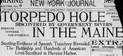 The Spanish American War And The Yellow Press Headlines And Heroes