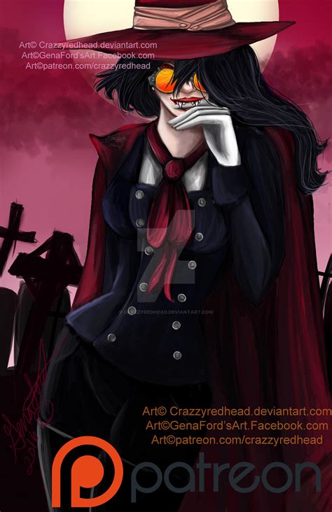 Alucard Hellsing Genderbend By Crazzyredhead On Deviantart
