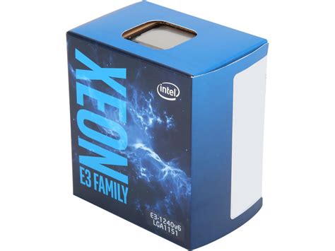 Intel Xeon E3-1240 V6 Kaby Lake 3.7 GHz (4.1 GHz Turbo) LGA 1151 72W ...