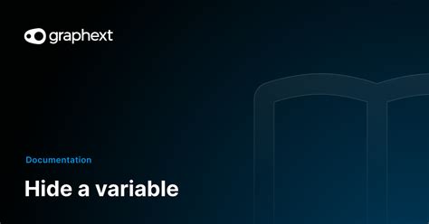 hide a variable documentation