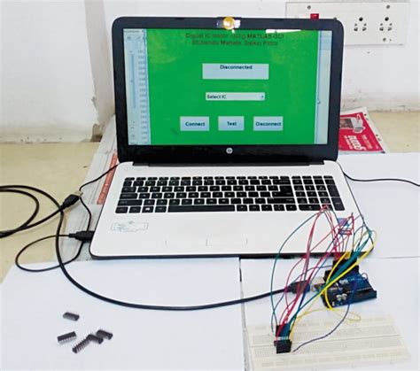 Arduino Based Digital Ic Tester Using Matlab Electronics Project
