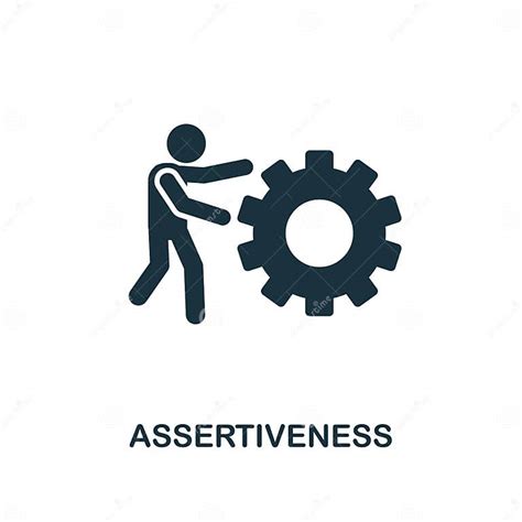 Assertiveness Creative Icon Simple Element Illustration Assertiveness