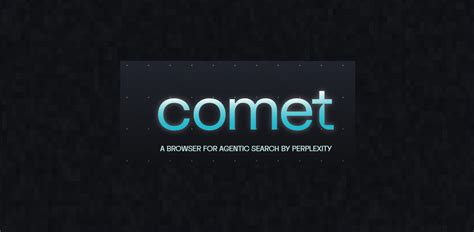 perplexity launches comet a new ai powered web browser