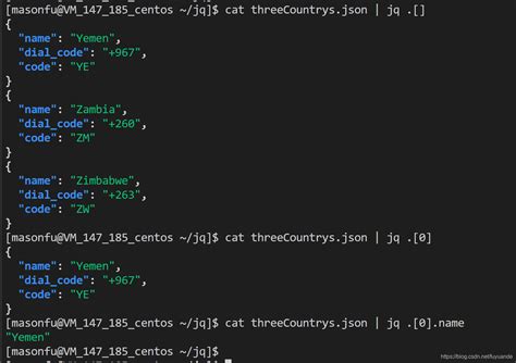 linux jq 命令学习笔记 jq命令 csdn博客