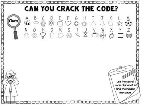 Create Your Own Secret Code Classroom Freebies