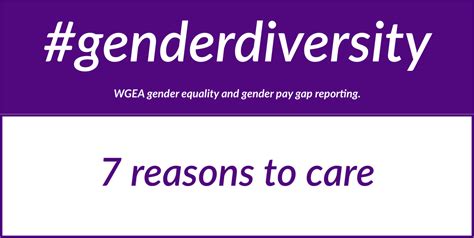 7 Reasons To Care About Gender Equity Diversity And Inclusion
