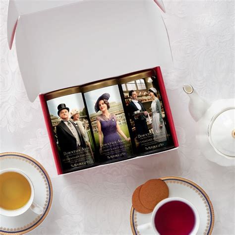 The Republic Of Tea Expands Downton Abbey® Tea Collection With Four Ne