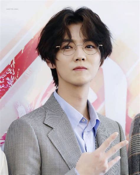 Stylish Luhan With Glasses