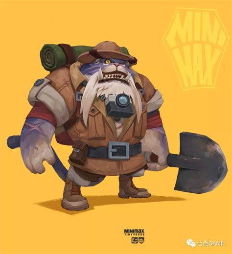 很有意思的设计，pc版的皇室战争？《minimax Tinyverse》美术欣赏 7game