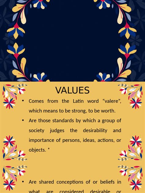 Values Formation Pdf