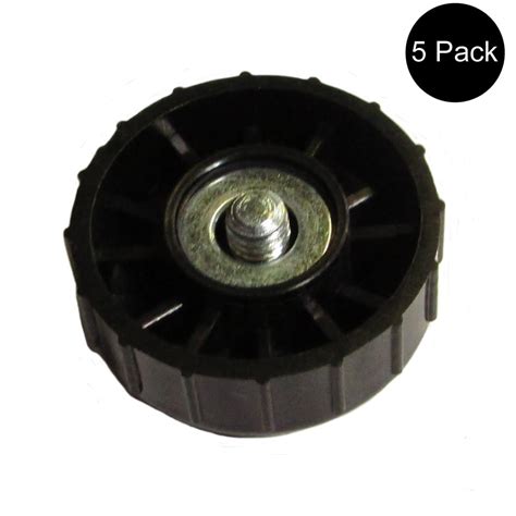 4 2076 Qty 5 Solid Trimmer Head Bump Knob Fits Snapper