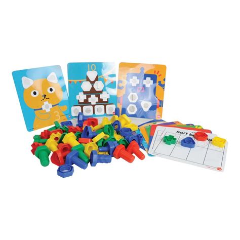 Nuts And Bolts With Activity Cards