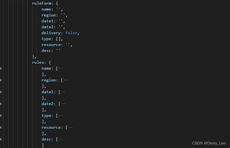 Element Ui 表单验证elementuiform表单校验 Csdn博客